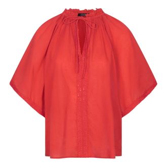 Ibana Femme, Blouses et Chemises, Rouge, Taille: 40 FR Blouses
