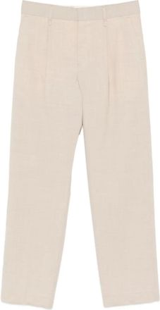 Federico Cina Plissierte Hose - Nude