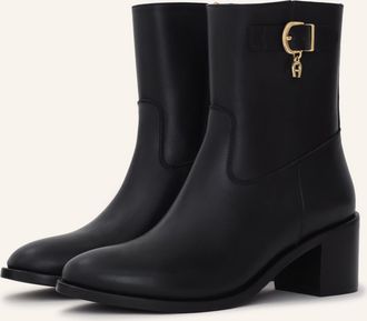 Aigner Aigner Block Heel Bootie Maya 1a schwarz