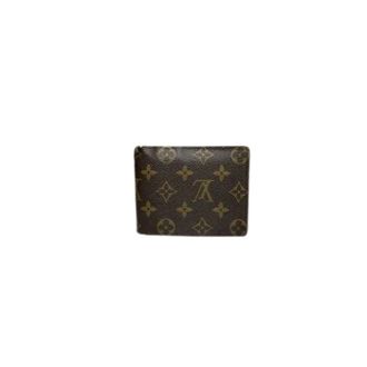 Louis Vuitton Portefeuille en cuir Pre-owned - Femme - Pre-owned - Brun - Taille: ONE Size