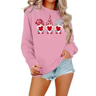 Generic 2026 Sweat-shirt &agrave; manches longues pour femme avec imprim&eacute; l&eacute;opard et citrouille &laquo; Its Fall Yall &raquo;, rose, XL