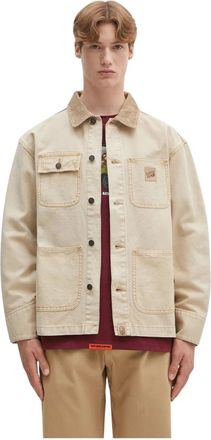 A Bathing Ape A Bathing APE - Veste &agrave; col en velours c&ocirc;tel&eacute; - Homme - Vestes - Beige - Taille: XL