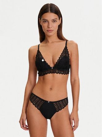 HUGO BOSS Bralette-BH Guipure 50561120 Schwarz
