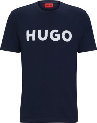 HUGO BOSS Herren Dolive T-Shirt, Dark Blue405, L EU