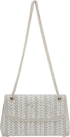 Faina Klappentasche Klappentasche Frauen Silber