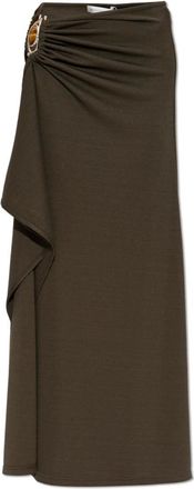 CHRISTOPHER ESBER Femme, Jupes, Vert, Taille: 34 FR Occhio Crystal Skirt