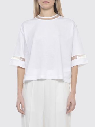 Fabiana Filippi T-Shirt FABIANA FILIPPI Femme couleur Blanc