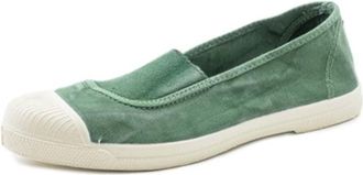 Natural World Eco - 103E Womens Trainers - Organic Cotton - 100% EcoFriendly - Green Color