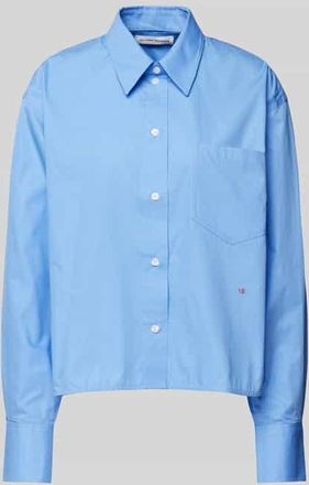 Victoria Beckham Hemdbluse mit Label-Stitching