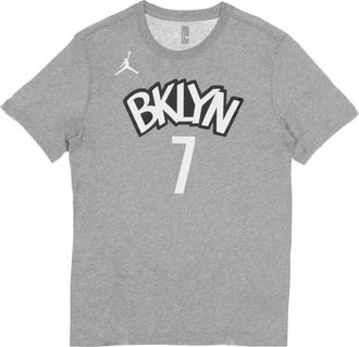 Nike Brooklyn Nets Statement Tee Durant Edition - - Sport - Herren - Grau - XL