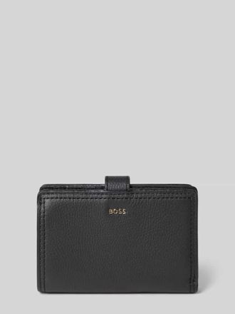 HUGO BOSS Portemonnaie aus echtem Rindsleder Modell LENAH MEDIUM WALLET