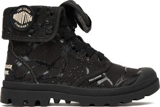 Palladium Schn&uuml;rstiefeletten Palladium Baggy Hopper Tunnels 94625-008-M Schwarz