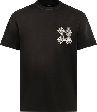 Amiri Homme, Tops, Noir, Taille: 2XL MA Quad Snake Os Tee