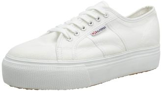 Superga Damen 2790acotw Linea Up And Down Sneaker, White 901, 35 EU
