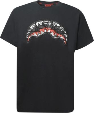 Sprayground Sprayground, Homme, Tops, Noir, Taille: S T-shirt &agrave; col rond