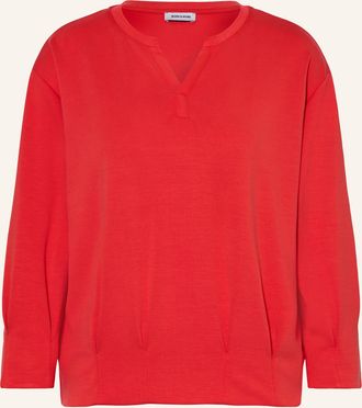 More & More More & More Sweatshirt Mit 3/4-Arm rot