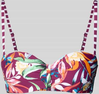Venice Beach Bikini-Oberteil im Allover-Look Modell Cadu