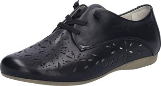 Josef Seibel Damen Sneaker Fiona 83, Frauen Schnürschuhe,Weite G (Normal),Schnuerschuhe,straßenschuhe,Strassenschuhe,schwarz,37 EU