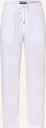 Vilebrequin Leinenhose Pacha weiss