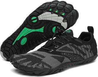 Saguaro Barfußschuhe Herren Traillaufschuhe Damen Atmungsaktiv Fitnessschuhe Männer Outdoor Indoor Sportschuhe Wanderschuhe Leicht Schnell Trocknend Wasserspo
