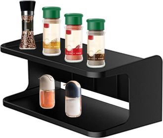 Generic Wandregal am Nachttisch - Wandmontage, doppelschichtiger schwebender Speicher, minimalistisches Schlafzimmerwandregal | Moderne Holzregale f&uuml;r die Sei