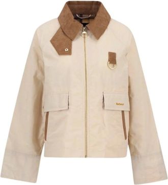 Barbour Femme, Vestes, Beige, Taille: 38 FR Icons Spey Showerproof Jacket