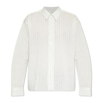 STUDIO NICHOLSON Homme, Chemises, Beige, Taille: XL Hal Shirt