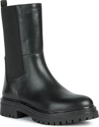 Geox Damen D Iridea B Abx B Stiefeletten, Schwarz, 39 EU