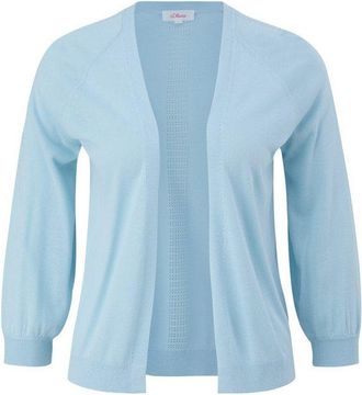 s.Oliver Cardigan Strickjacke Strickjacke aus Viskose