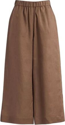 Max Mara Femme, Pantalons, Brun, Taille: 38 FR Max Mara Rtw
