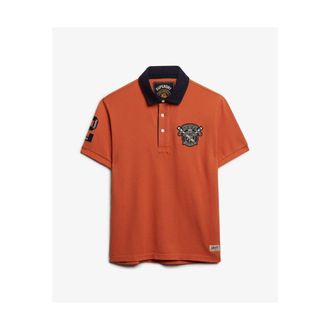 Superdry Polo de rugby en piqu&eacute; vintage