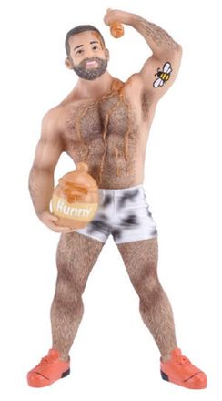 December Diamonds 55-55329 Harz Poke The Bear Serie Honigbär Hängende Ornament