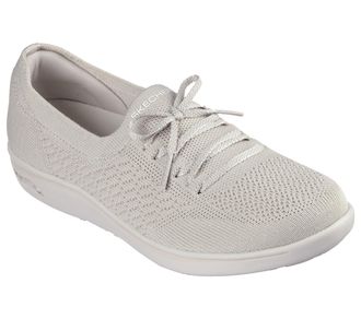 Skechers Damen On-the-go Flex - Captivating Slipper, Taupe, 39.5 EU