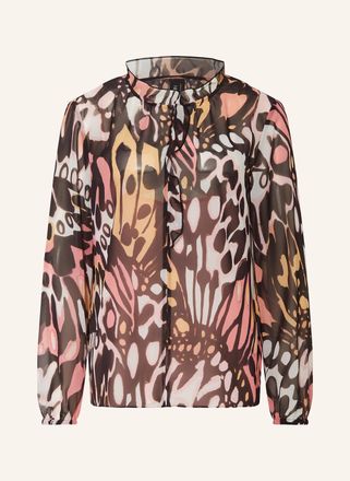 Marc Cain Blusenshirt Mit Volants schwarz