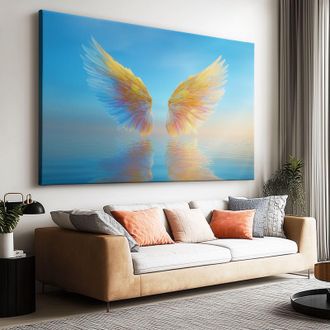 Generic Leinwand Bilder Gro&szlig; 120x80 cm, XXL Deko Schlafzimmer Aesthetic Leinwandbilder Poster - Wohnzimmer Gem&auml;lde Foto Geschenk - Moderne Kunstdruck Wanddeko
