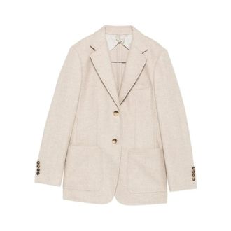 Max Mara Caraffa Jacke - - Jackets - Damen - Beige - M