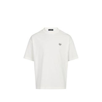 Fred Perry T-shirt oversize &agrave; imprim&eacute; dos en coton