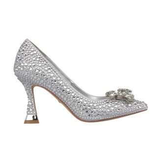 Alma En Pena Pumps mit Pfennigabsatz- spitzer Zehenpartie und ohne Verschluss - - Shoes - Damen - Grau - 36 EU
