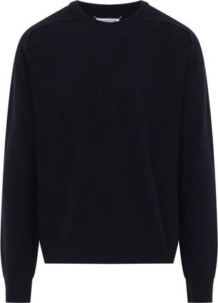 Maison Margiela Rundhalspullover - Grau