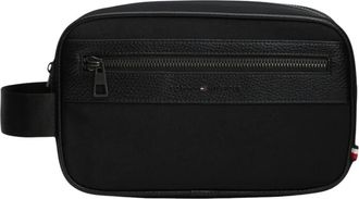Tommy Hilfiger TH Repreve Washbag - Homme - Sacs - Noir - Taille: ONE Size