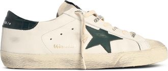 Golden Goose Baskets Golden Goose Super Star en nappa Lear blanches
