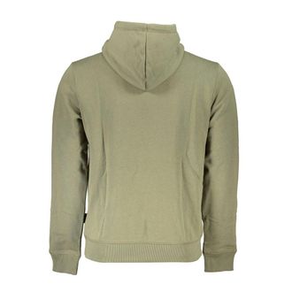Napapijri Logo-Print Hooded Sweatshirt - Green