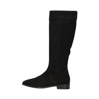 Stefano Lauran Elegante hohe Stiefel f&uuml;r stilvolle Frauen - - Shoes - Damen - Schwarzk - 37 EU