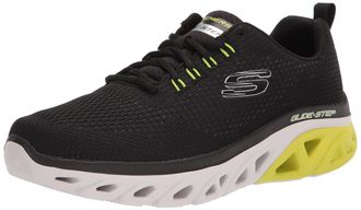 Skechers Herren Mens Glide Step Sport Wave Heat Lace-up Sneaker Oxford, Schwarz 01, 41.5 EU
