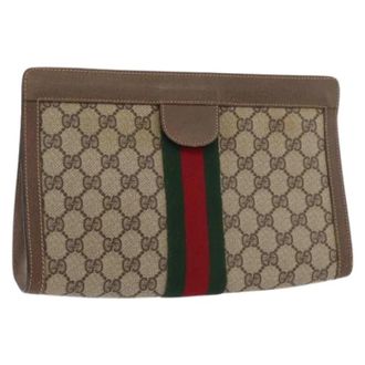 Gucci Pre-owned Vintage Clutch Bag - - Pre-owned - Damen - Beige - ONE SIZE