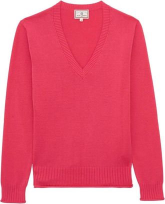 Ines De La Fressange Femme, Pulls, Rose, Taille: 36 FR Long Sleeve Hauts