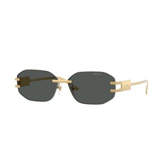 Versace Randlose Sonnenbrille - - Accessories - Damen - Gelb - 58 MM