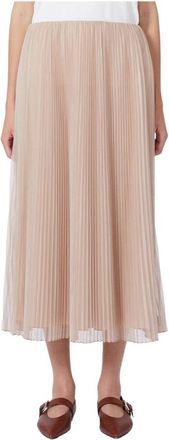 Max Mara Femme, Jupes, Beige, Taille: 38 FR Jupe Midi