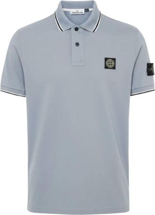 Stone Island Homme, Tops, Gris, Taille: M Polo Slim-fit