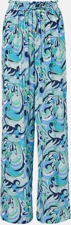 Melissa Odabash Pantalon palazzo Reese imprim&eacute;